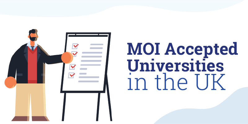 MOI accepted university in UK for September 2026 Intake